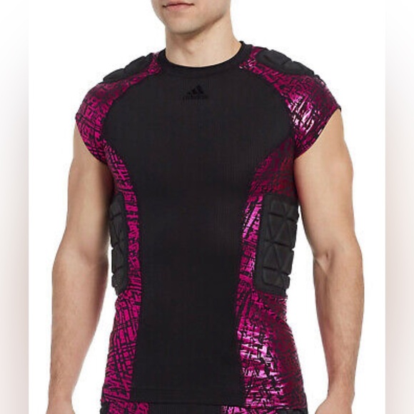 adidas | Shirts | Adidas Techfit Padded Integrated Football Shirt ...